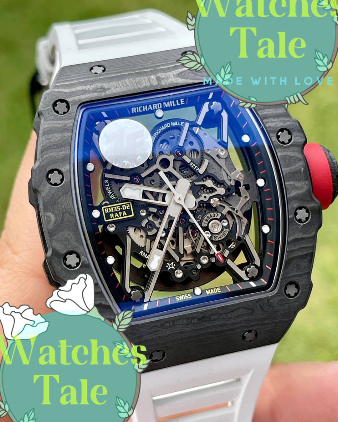 Richard Mille RM 35-02 Rafa NTPT Red Rubber ZF | LINE SHOPPING