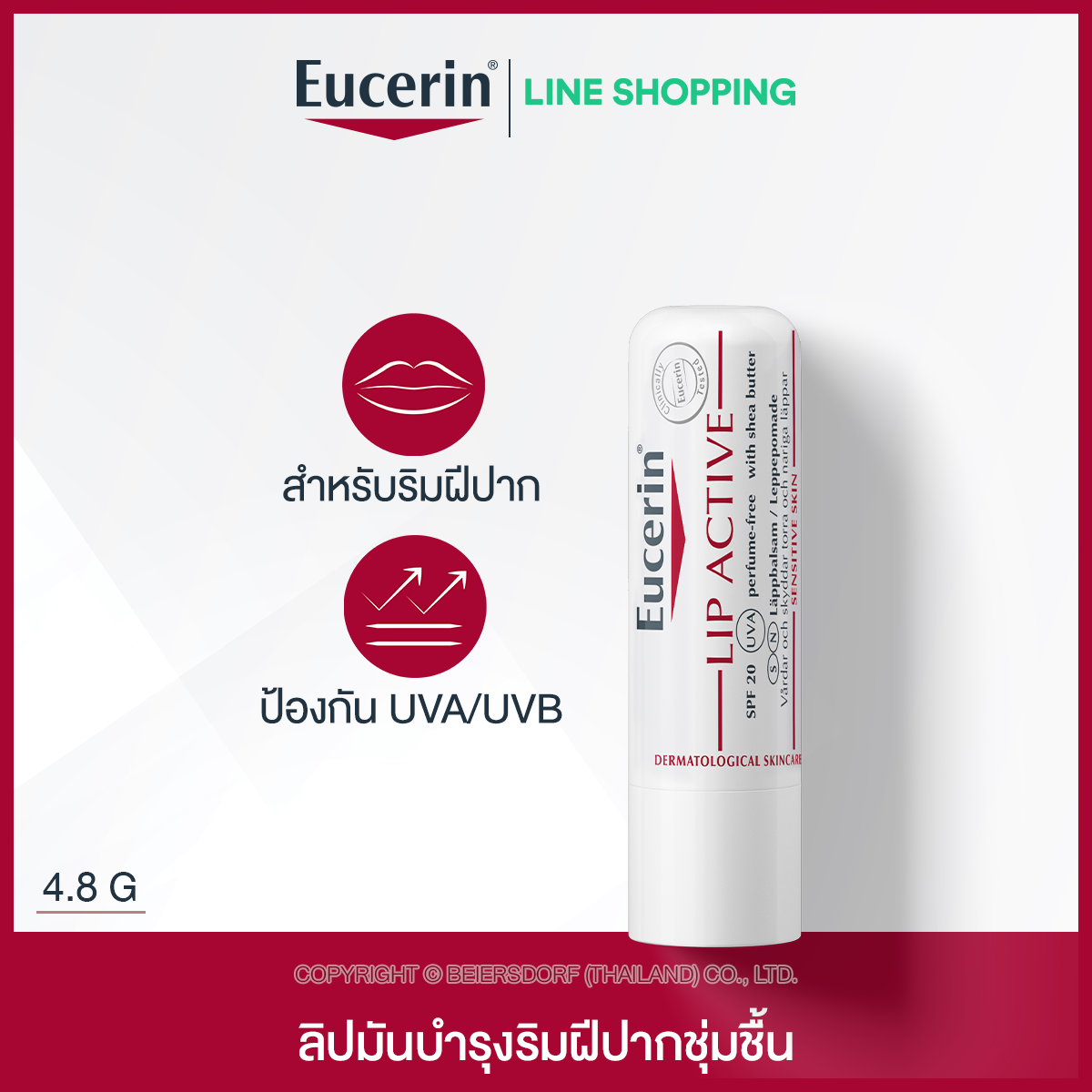 Eucerin pH5 LIP ACTIVE 4.8 G | LINE SHOPPING