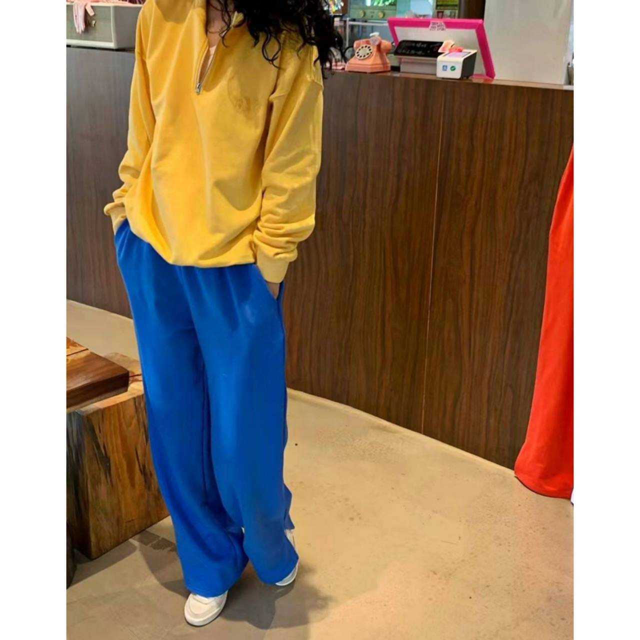 BANDED WAIST COLORED SWEATPANTS | LINE SHOPPING