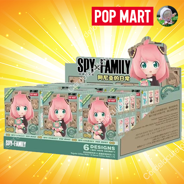 [พร้อมส่ง] กล่องสุ่มโมเดลอาเนีย Popmart 💜 Spy x Family Anya Forger's ...
