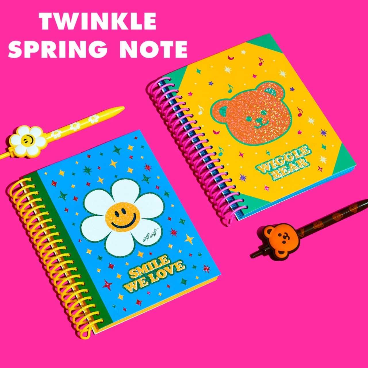 Wiggle Twinkle Spring Note / สมุดจดบันทึก | LINE SHOPPING