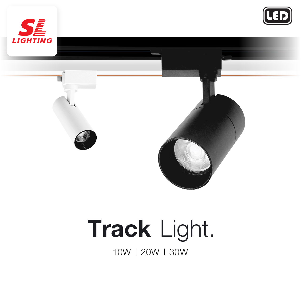 SL LIGHTING | LED Track Light โคมไฟสปอร์ตไลท์ โคมไฟส่องรูปภาพส่องผนัง ...