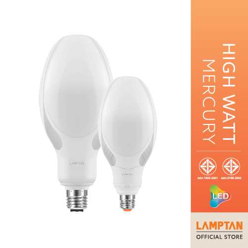 LAMPTAN หลอดไฟกำลังวัตต์สูงLED High Watt Mercury 45W ขั้ว E27 | LINE ...