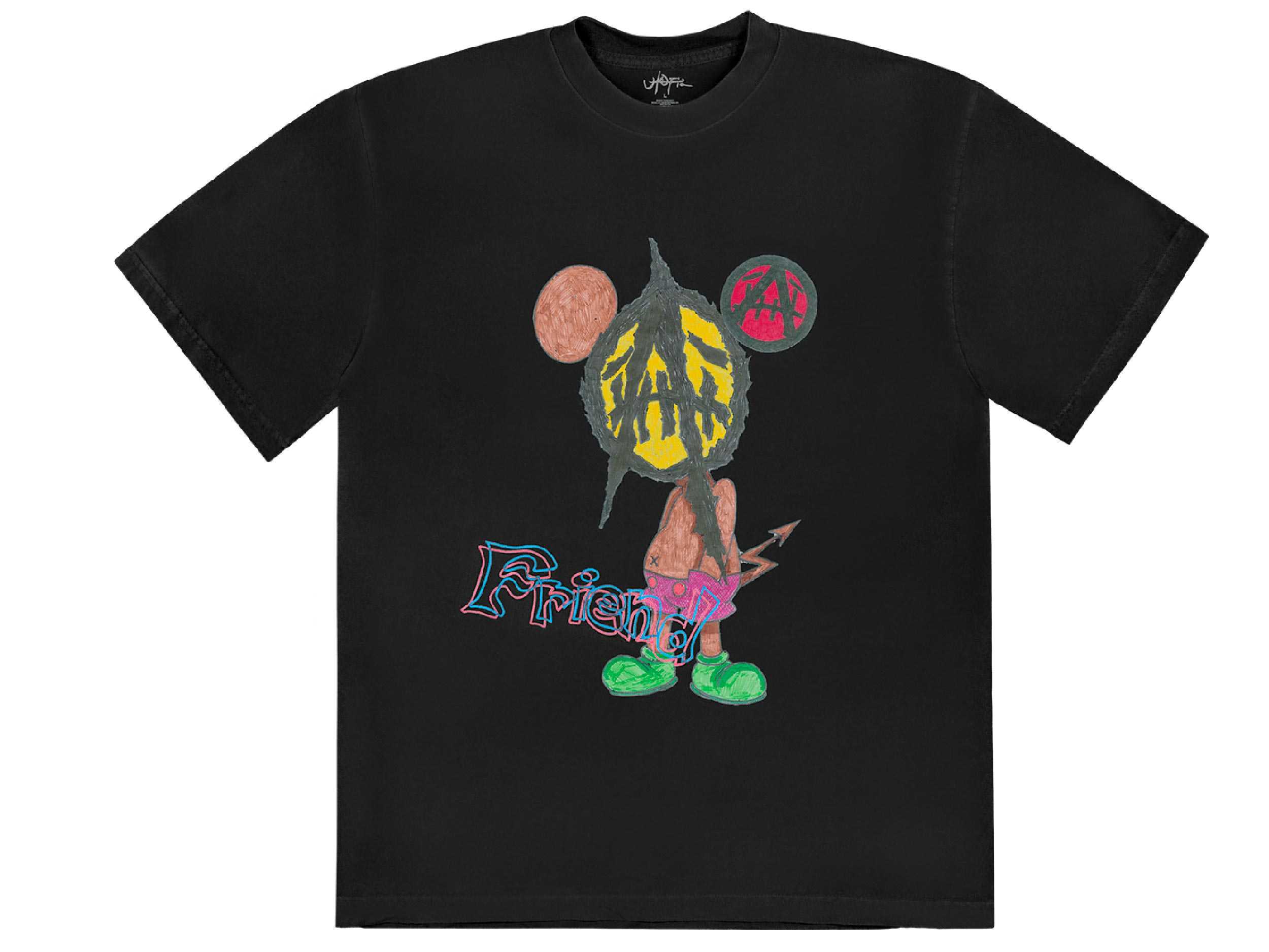 Travis Scott Utopia X St Michael 2B Tee (BLACK) | LINE SHOPPING