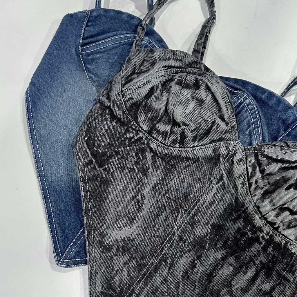 Merge Official - Darling Denim Top 2 Colors | LINE SHOPPING