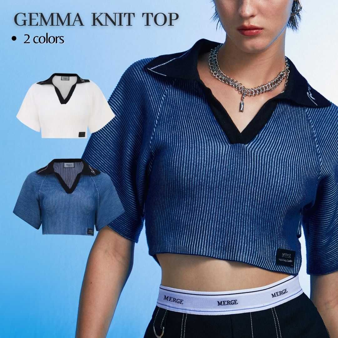 Merge Official - Gemma Knit Top 2 Colors | LINE SHOPPING