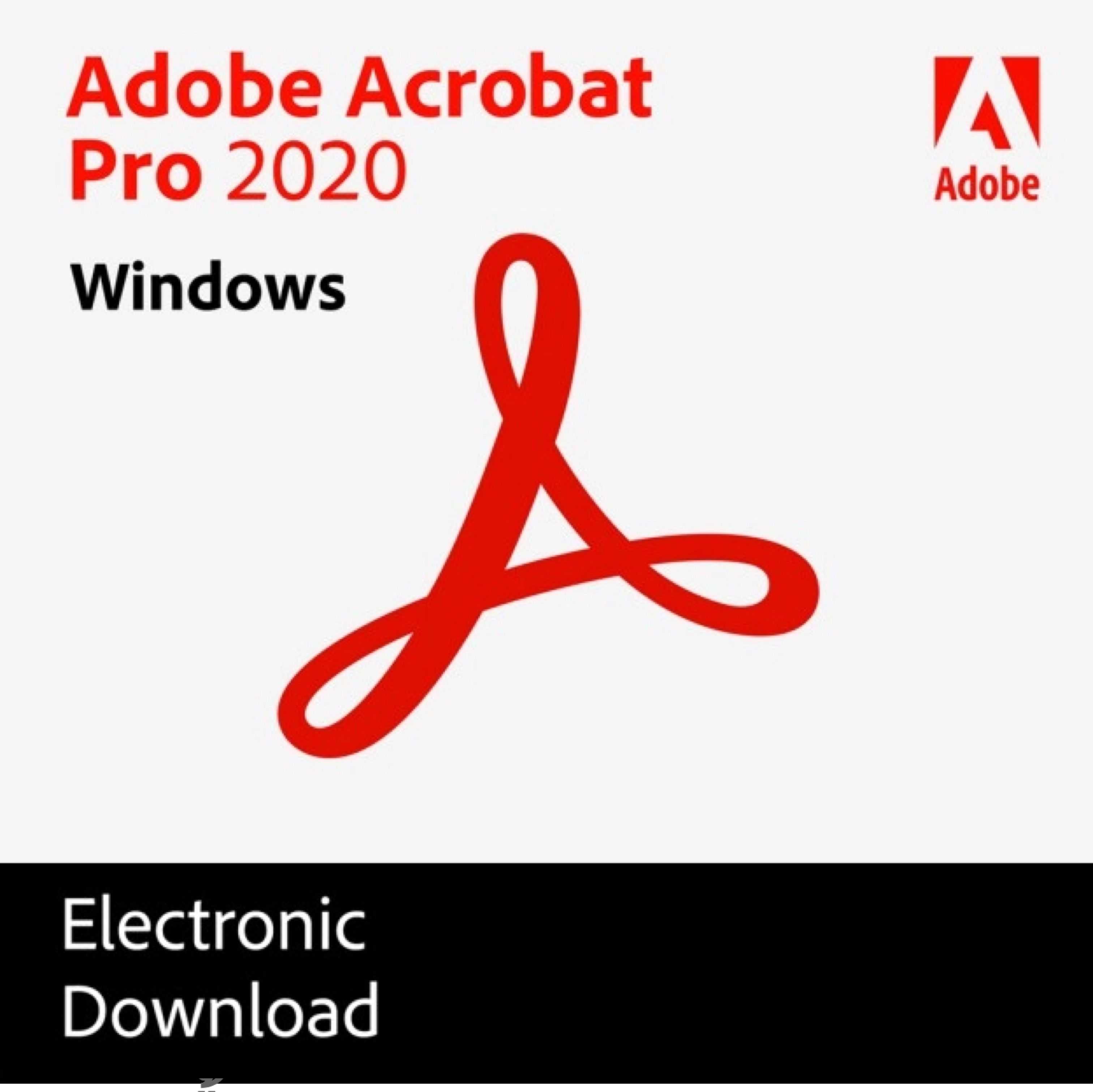 Adobe Acrobat Pro 2020 ซื้อขาด Multiple Platforms AOO (Perpetual ...