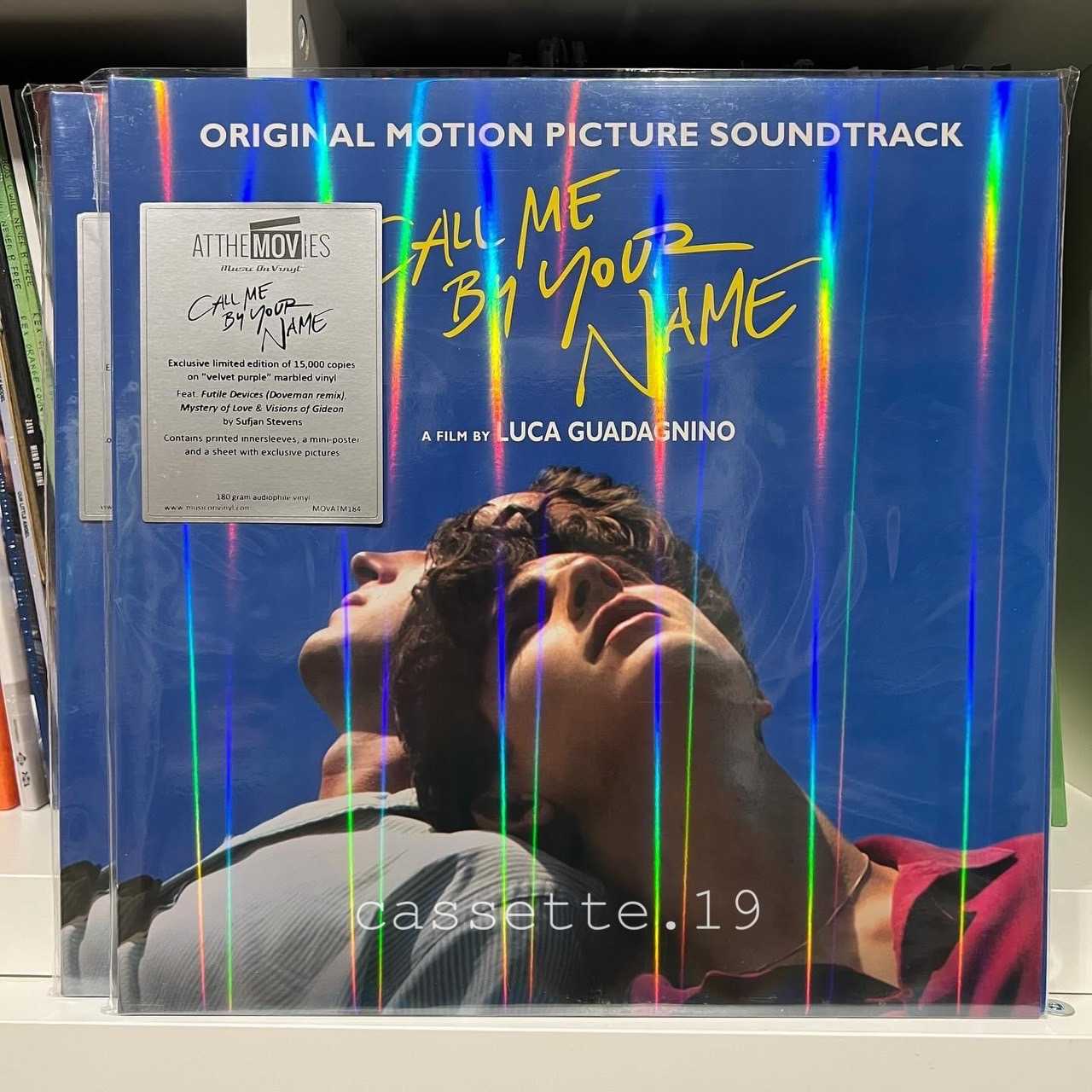 🌈ปกเลเซอร์ แผ่นม่วง แผ่นเสียง Call Me By Your Name , 180 Gram, Deluxe ...