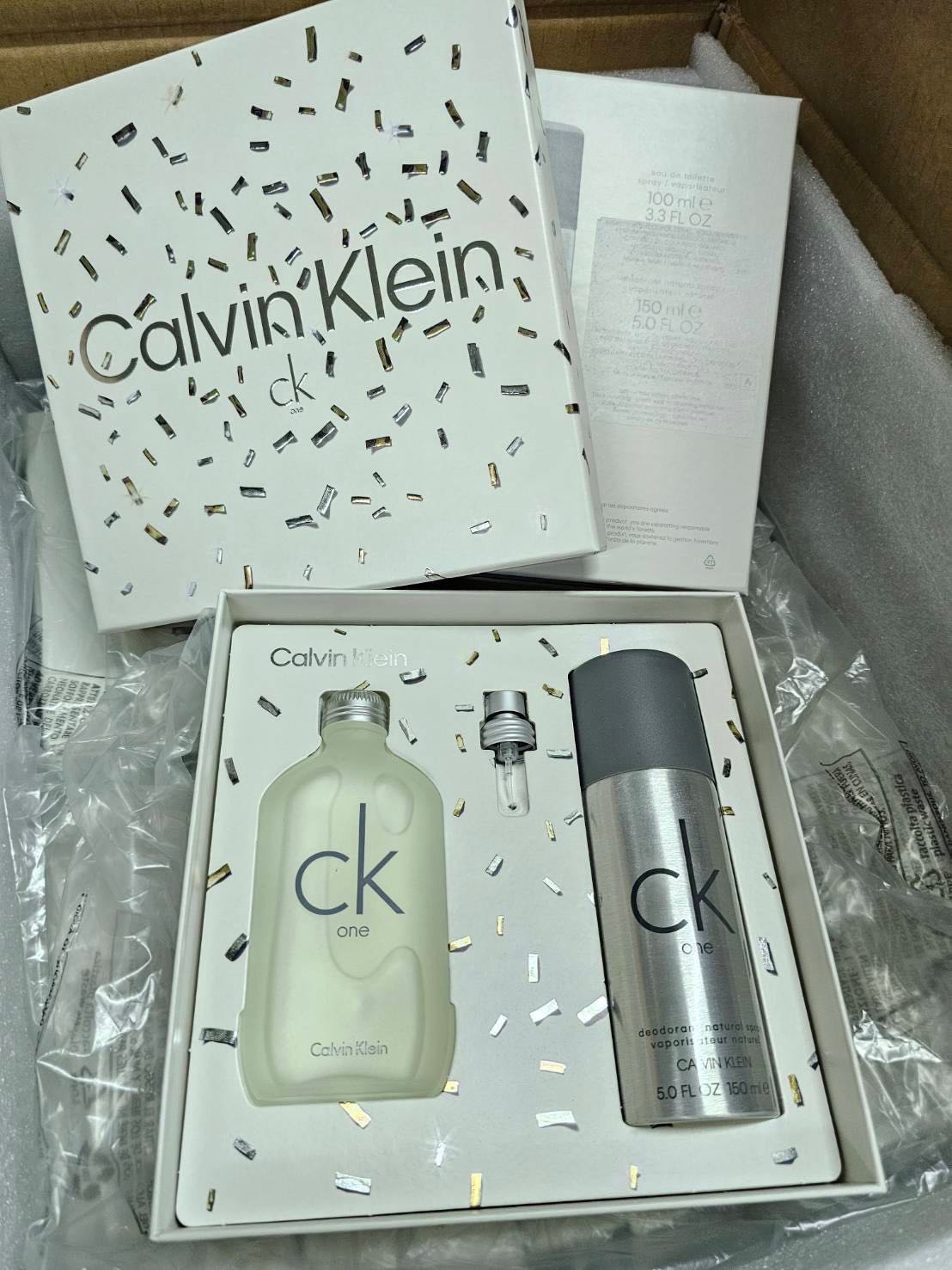 Ck One Gift Set EDT 100ml + deodorant Spray 150ml | LINE SHOPPING