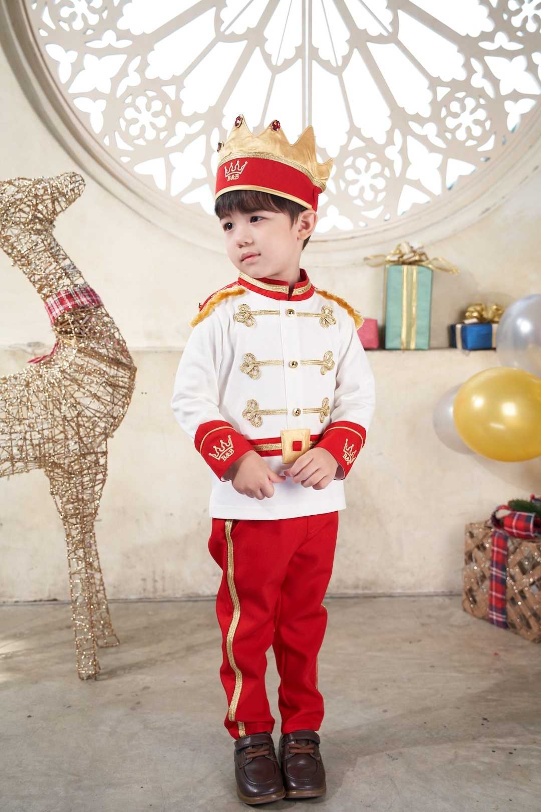 Royal Prince & Princess Charming - 2Pcs. Set ชุดเจ้าชาย - PR214 (Size ...