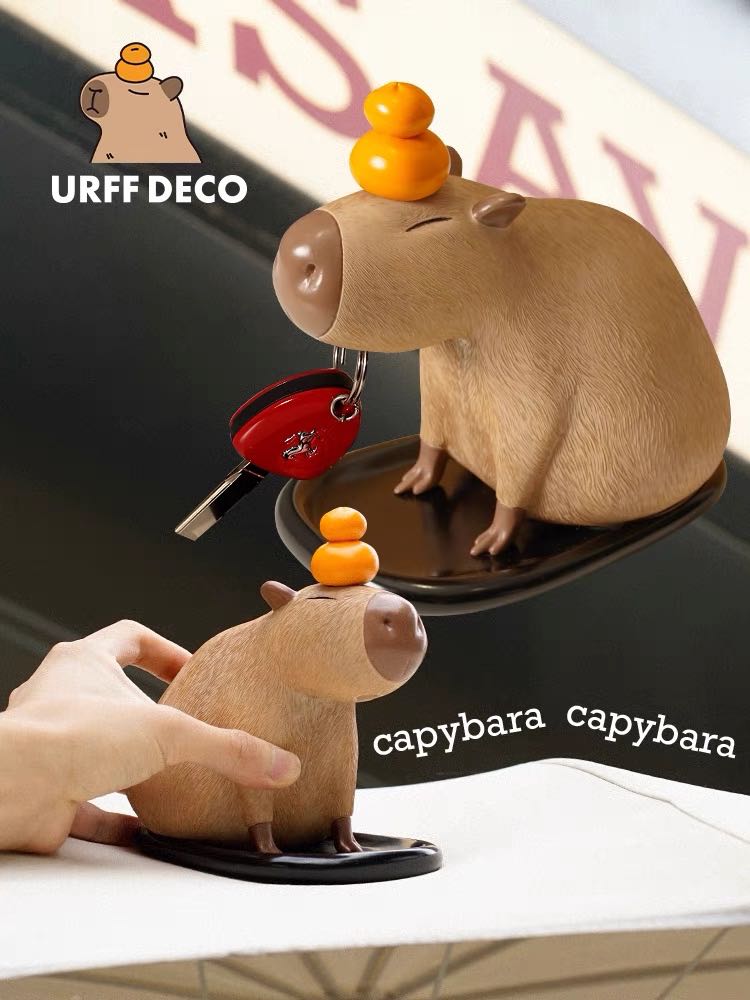 [URFF DECO] Magnetic capybara tray [pre-order] | LINE SHOPPING