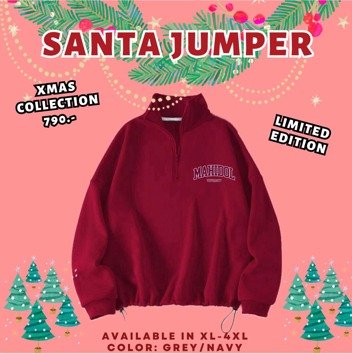 Santa Jumper🎅🏻 | LINE SHOPPING