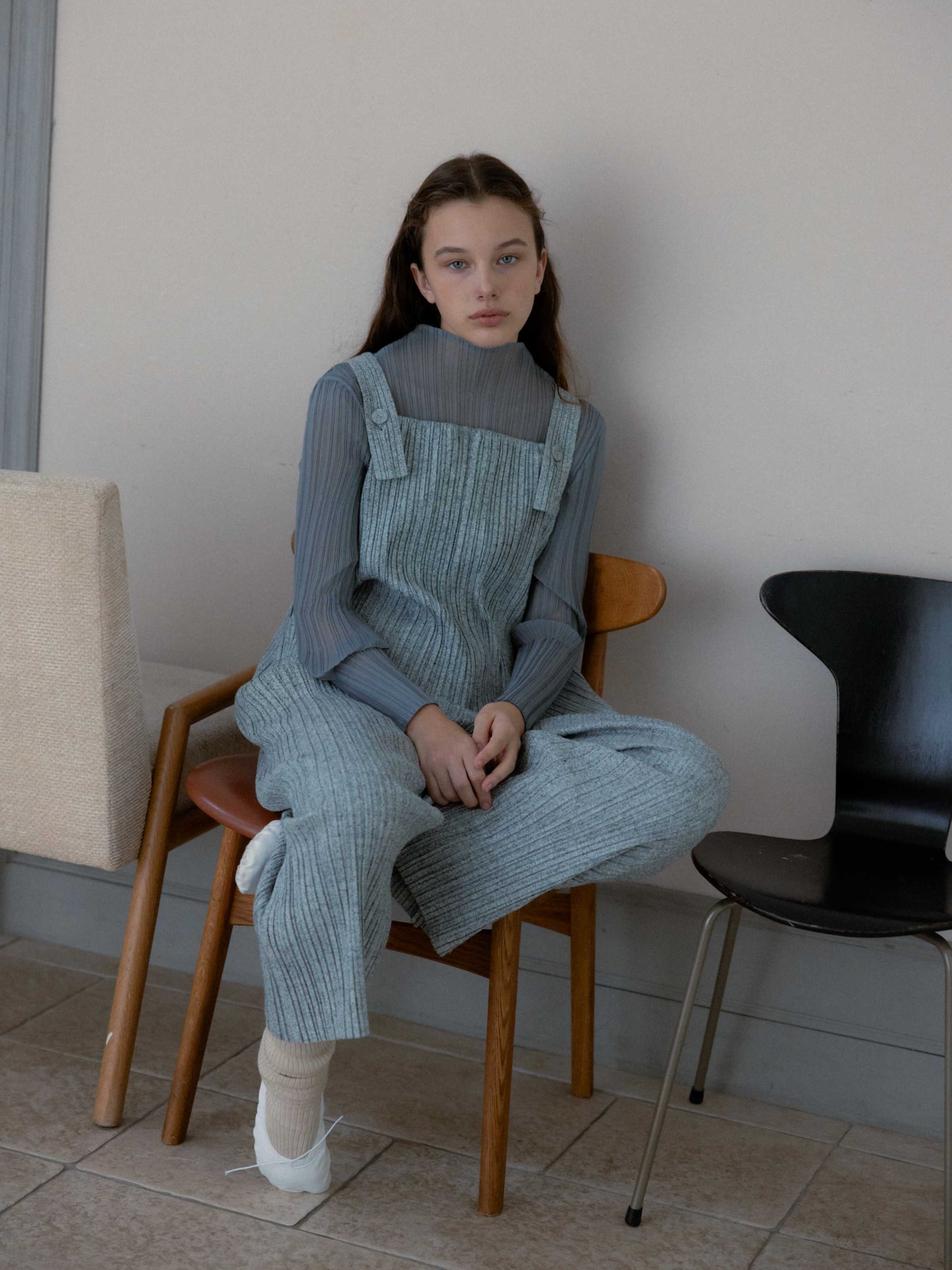 GD207 - Wool Cotton Jumpsuit | LINE SHOPPING