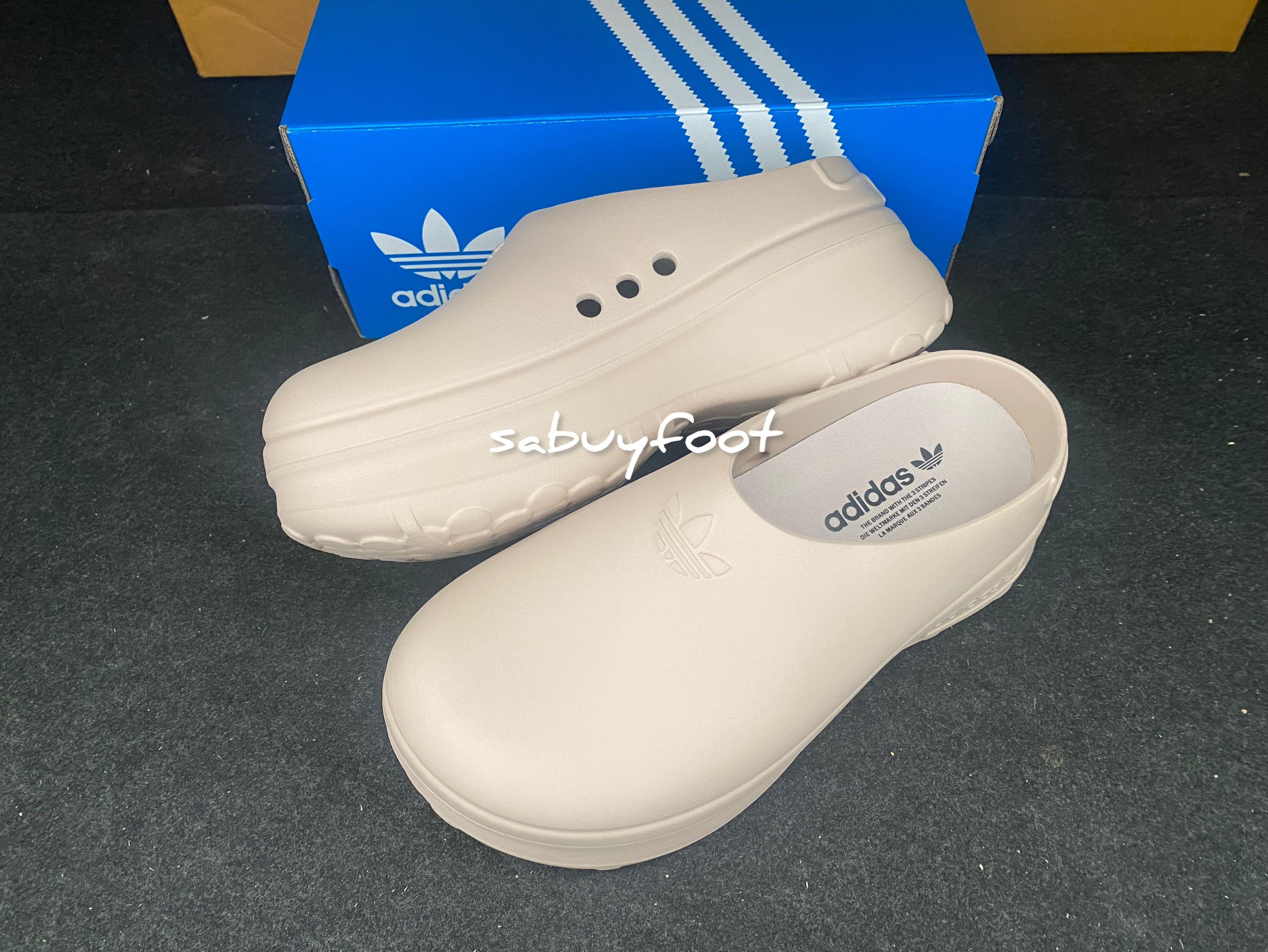 พร้อมส่ง Adidas Adifoam Stan Mule Wonder Taupe | LINE SHOPPING