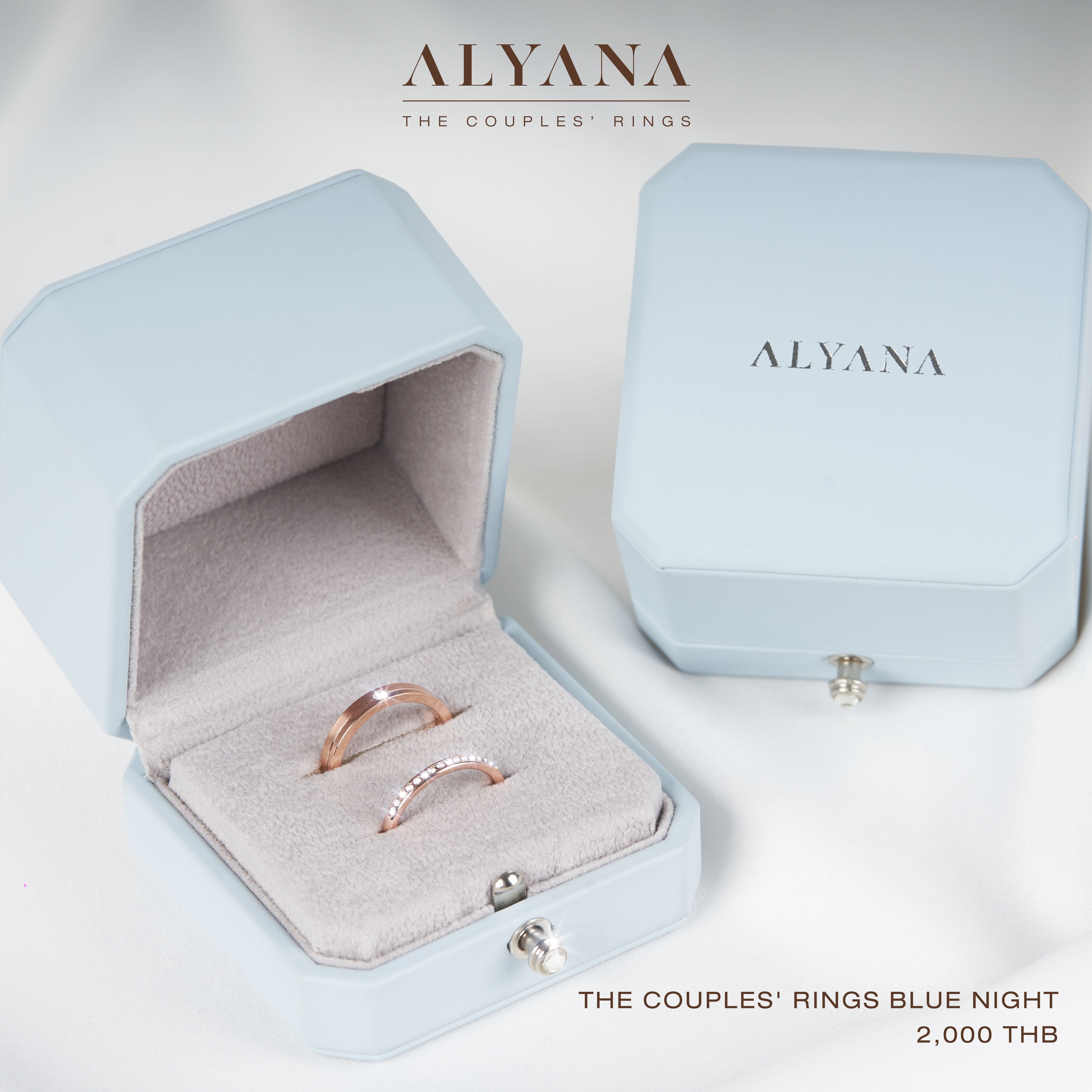 ALYANA - The couples' rings blue night | LINE SHOPPING