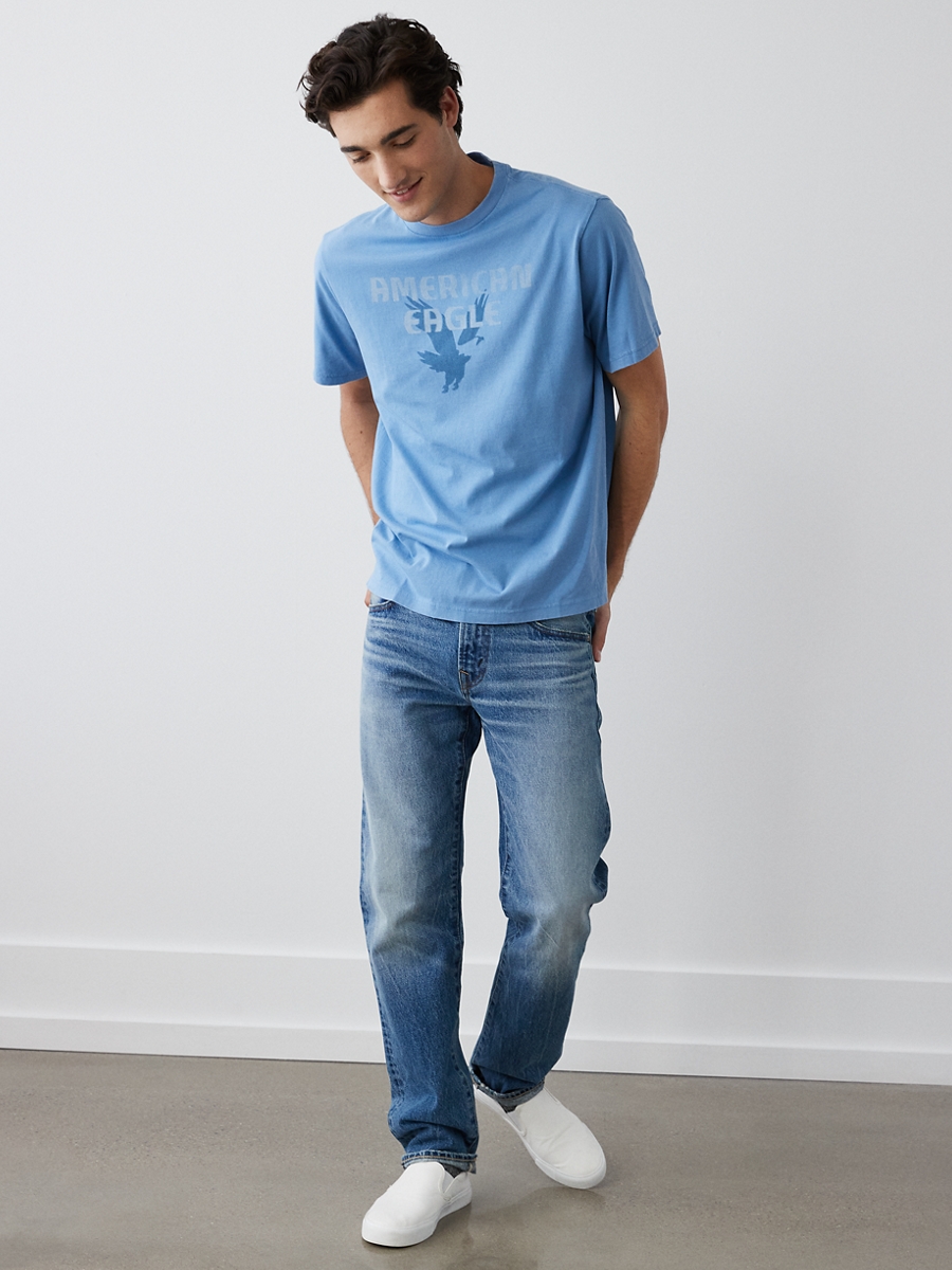 เสื้อยืด ผู้ชาย G SS SET IN TEE- PC DYE + MAGIC WHITE TUMBLE ( 017-3322 ...