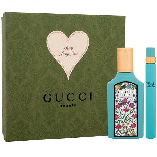 Gucci Flora Gorgeous Jasmine EDP 50ml +10ml.Set | LINE SHOPPING