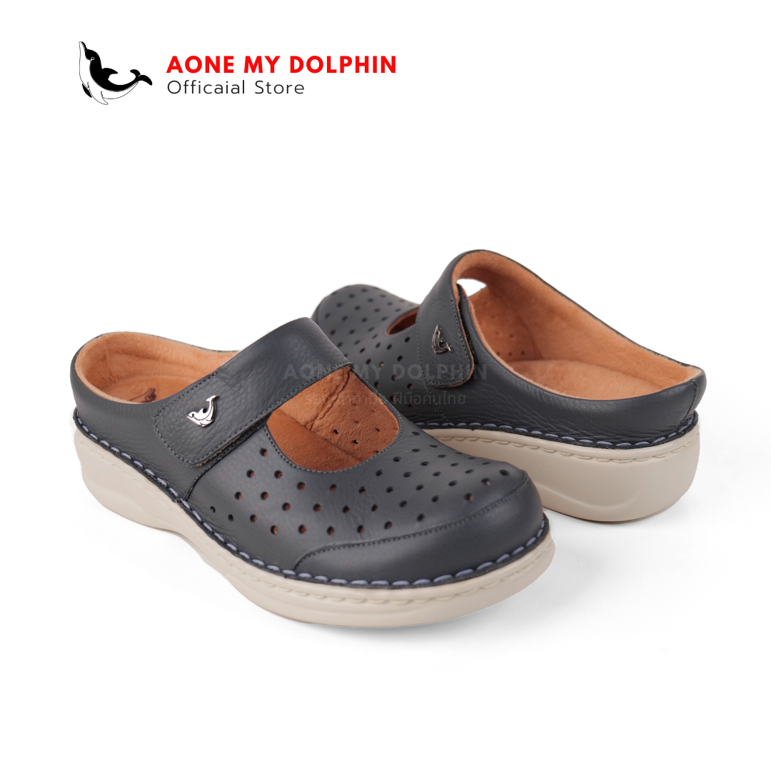 WD72 รองเท้าหนังแท้เพื่อสุขภาพ | LINE SHOPPING