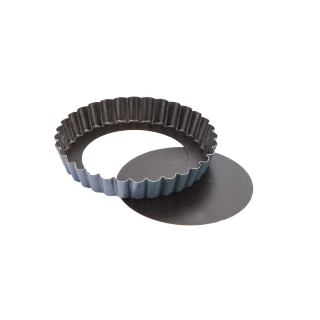331682 EXOPAN ROUND LOOSE BOTTOMED FLUTED CAKE TIN 20 CM | LINE SHOPPING