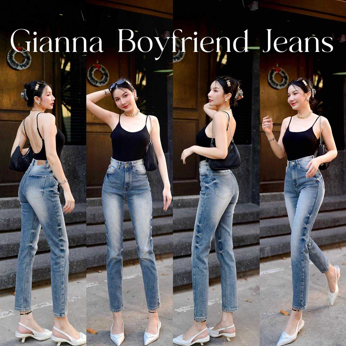 TLP0463 Gianna Boyfriend Jeans | LINE SHOPPING