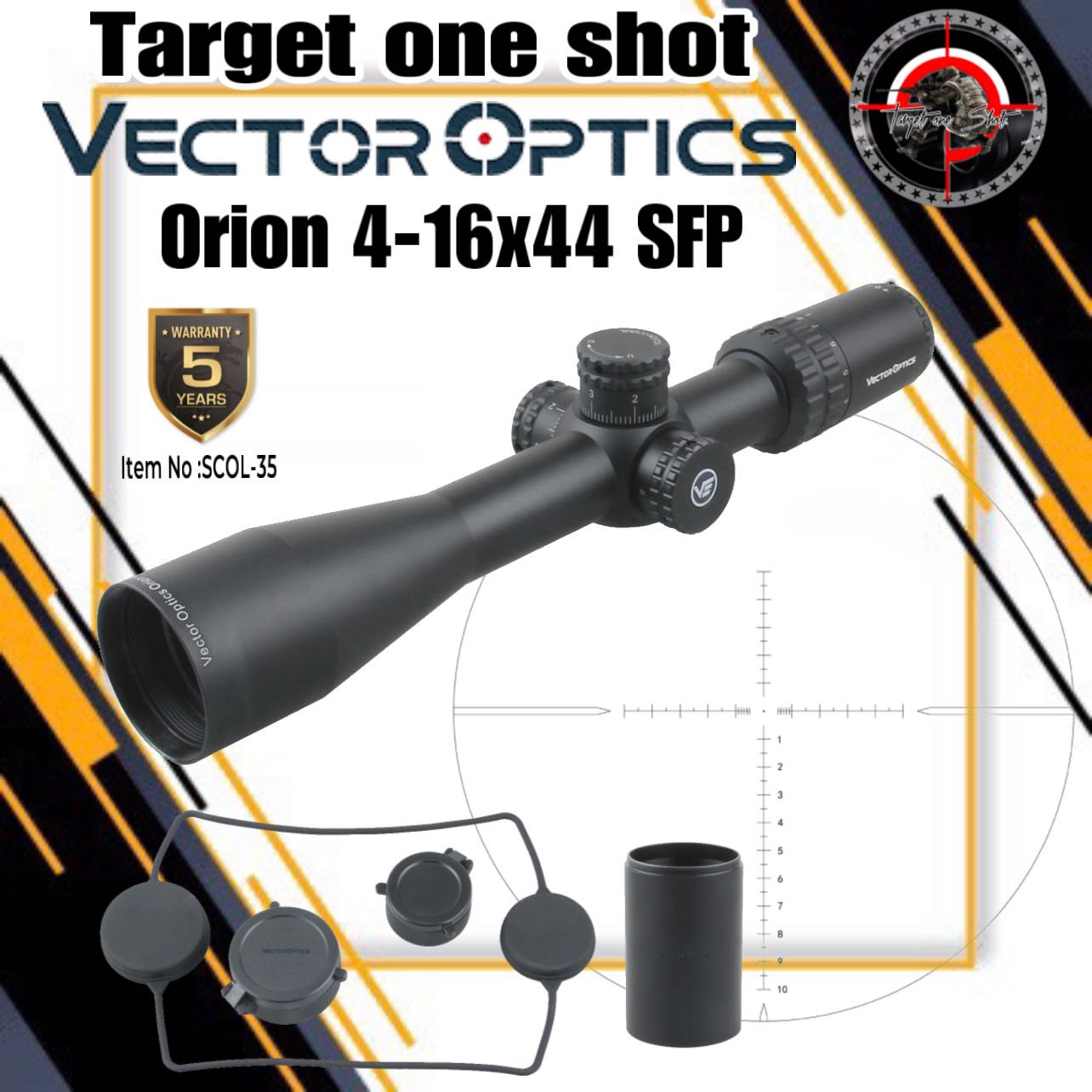 VECTOR OPTICS Orion 4-16x44 MAX SFP | LINE SHOPPING
