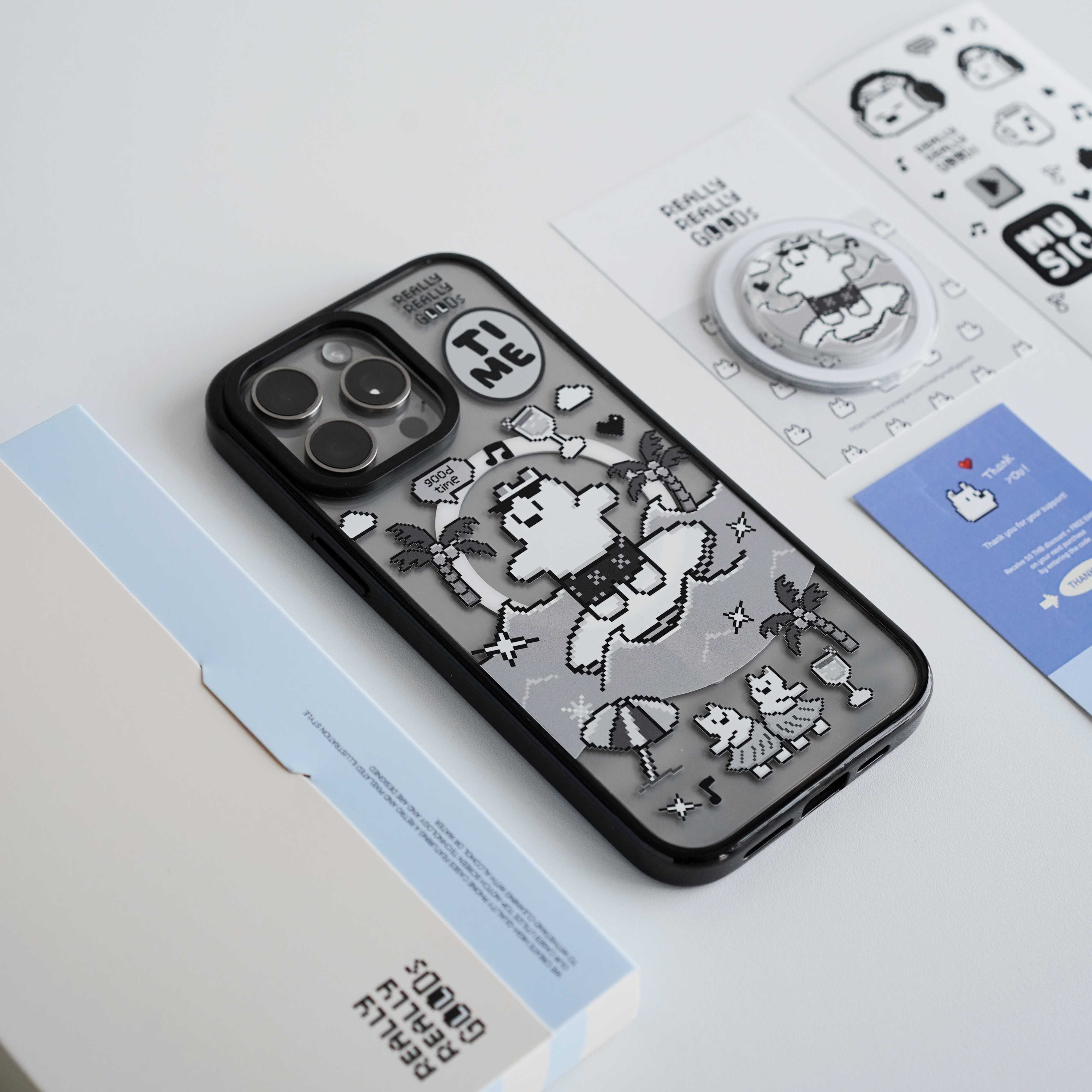 [MAGSAFE BUMPER CASE] Really Really Good : TIME + Free Magsafe Griptok ...