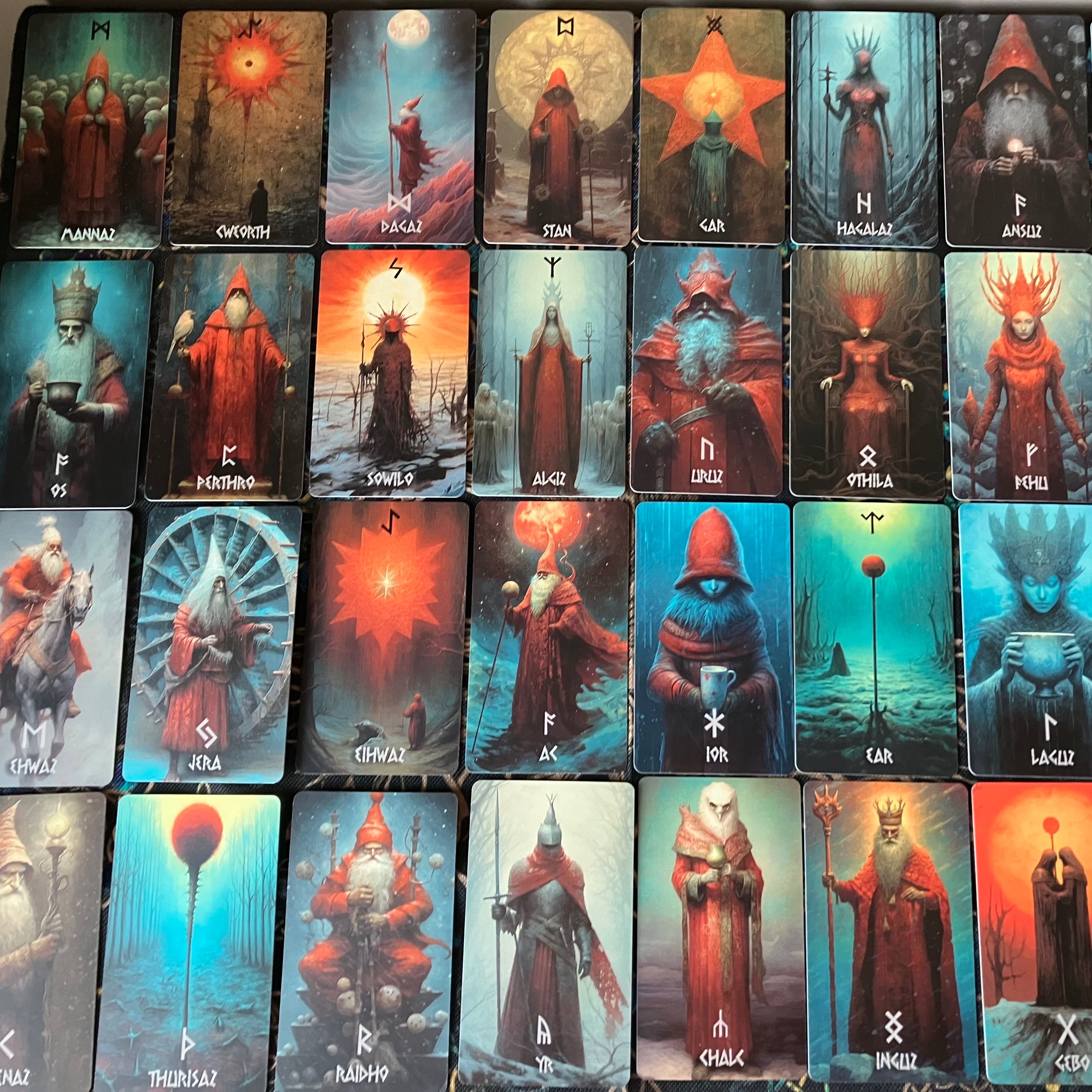ไพ่ทำนาย อักษรรูนส์ ชุด Yule Runes | LINE SHOPPING