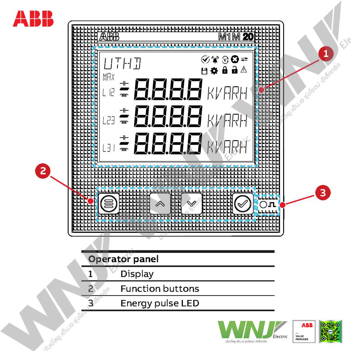 Power Meter (M1M 20 Modbus) | LINE SHOPPING
