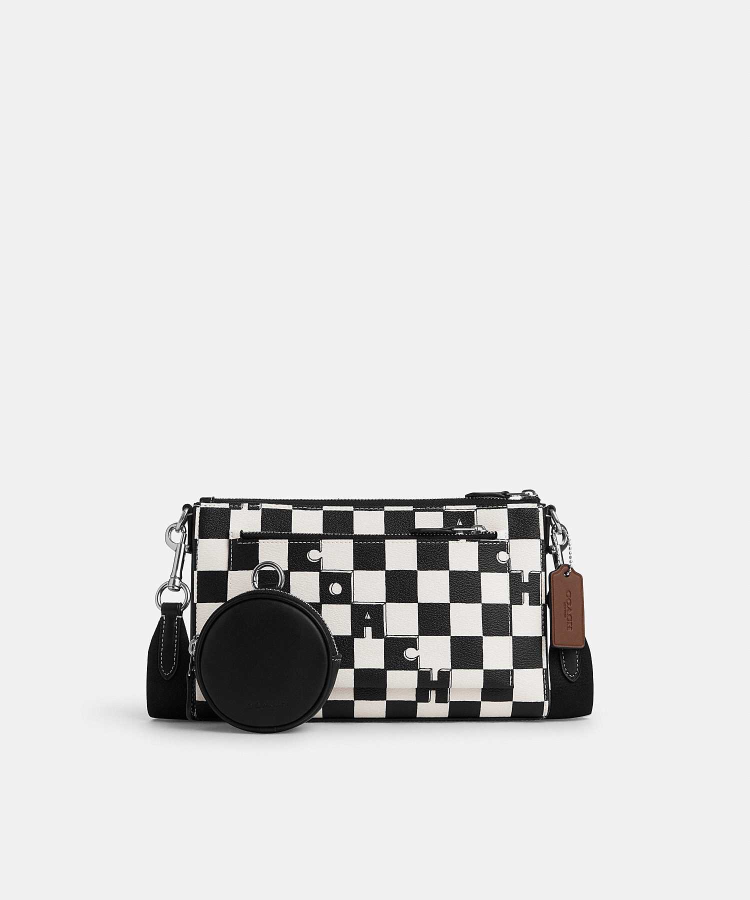 COACH HOLDEN CROSSBODY WITH CHECKERBOARD PRINT CR208 SVA16 | LINE SHOPPING