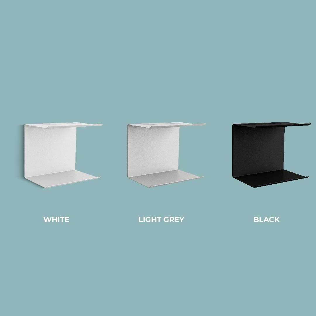 ชั้นวางของติดผนัง แบบเจาะผนัง minimal modern Large Wall Shelf ...
