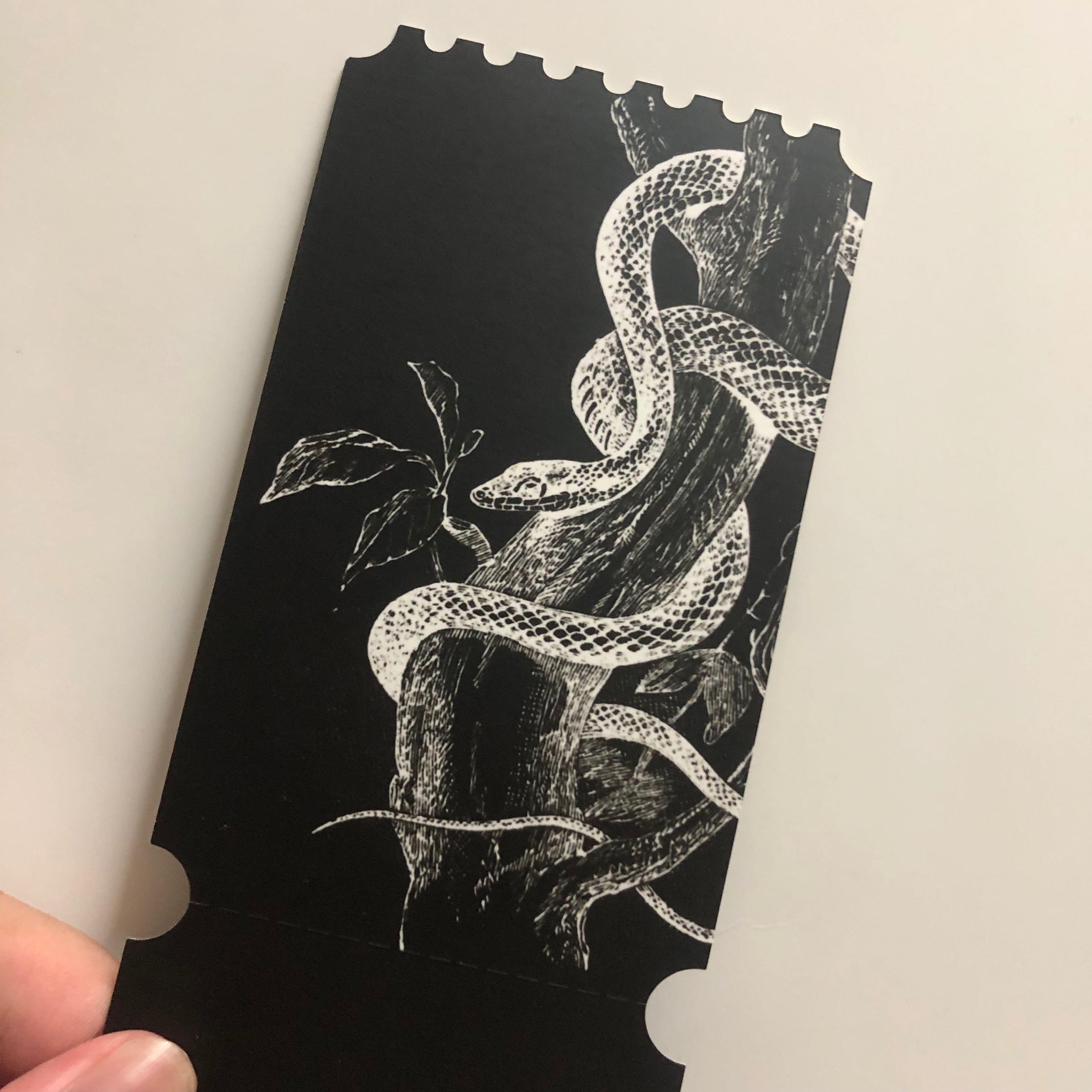 TICKET CARD | GOOD OMENS (AZIRACROW) | LINE SHOPPING