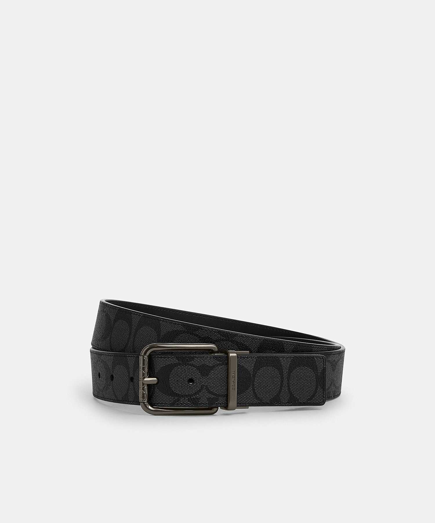 COACH ROLLER BUCKLE CUT-TO-SIZE REVERSIBLE BELT, 38MM CQ066 QBMI5 ...