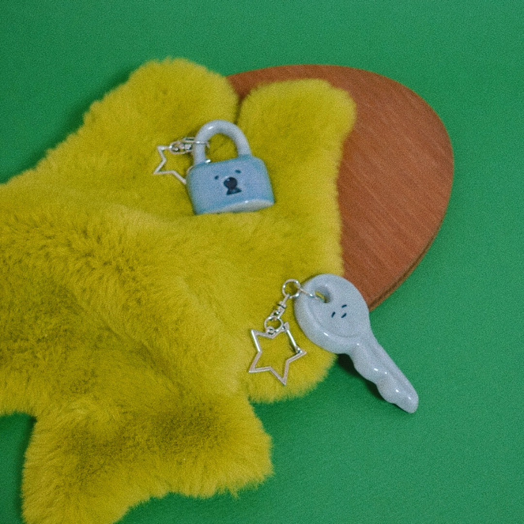 WWOOWOOO Padlock Keyring – LINE FRIENDS SQUARE