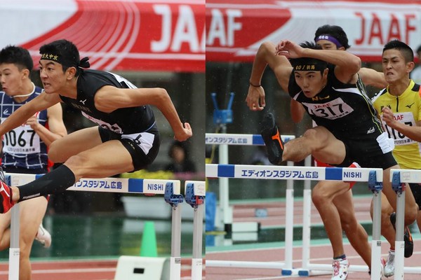 【陸上】U20・U18日本選手権 110mJハードルでは着差ありの大会新！（BBM Sports）