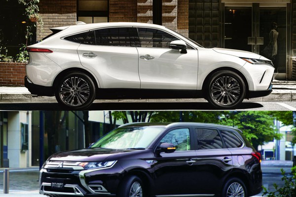 トヨタ新型ハリアーvs三菱 アウトランダー＆PHEV│SUVライバル車比較（MOBY（モビー））