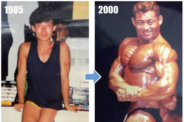 【仰天ビフォーアフター】最初は49.8kgの男が防弾ベストのような腹筋を持つ男に！谷野義弘（FITNESS LOVE）