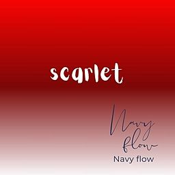 scarlet - Navy flow