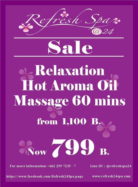 Refresh Spa @24 | LINE Official Account