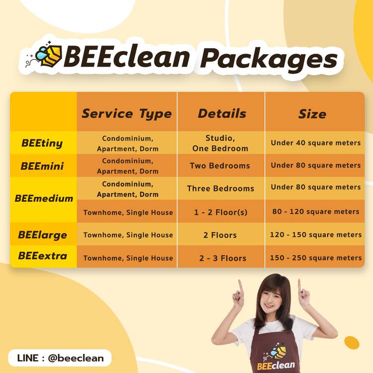 Mixed media feed | BEEclean ทำความสะอาด | LINE Official Account